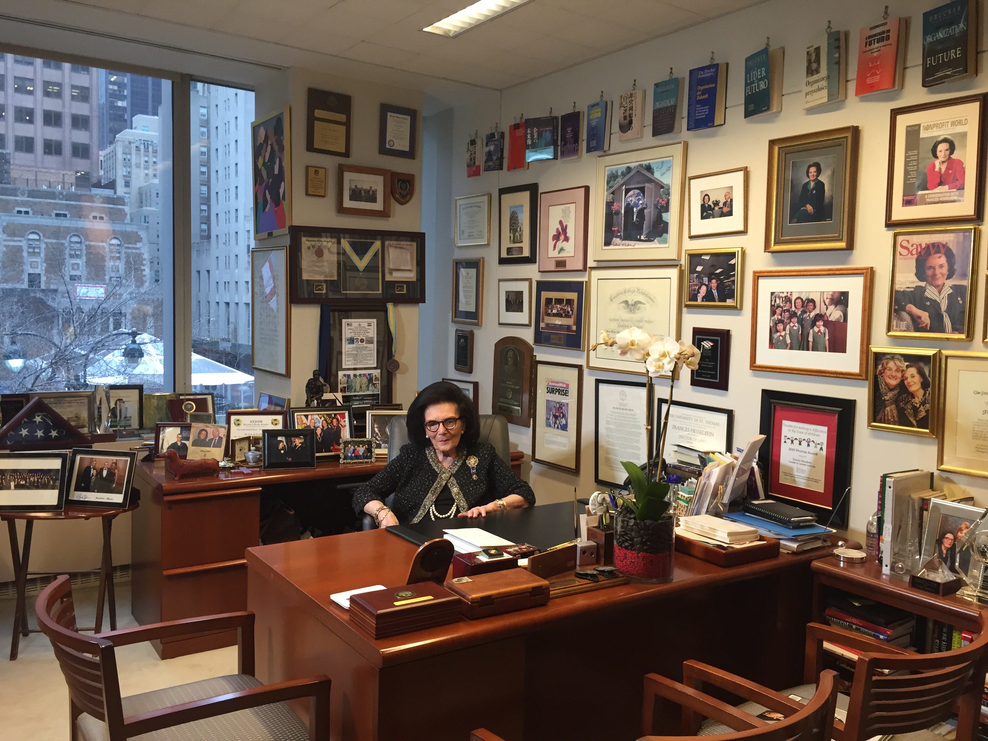 Frances Hesselbein's Drive - by Eric Lindner