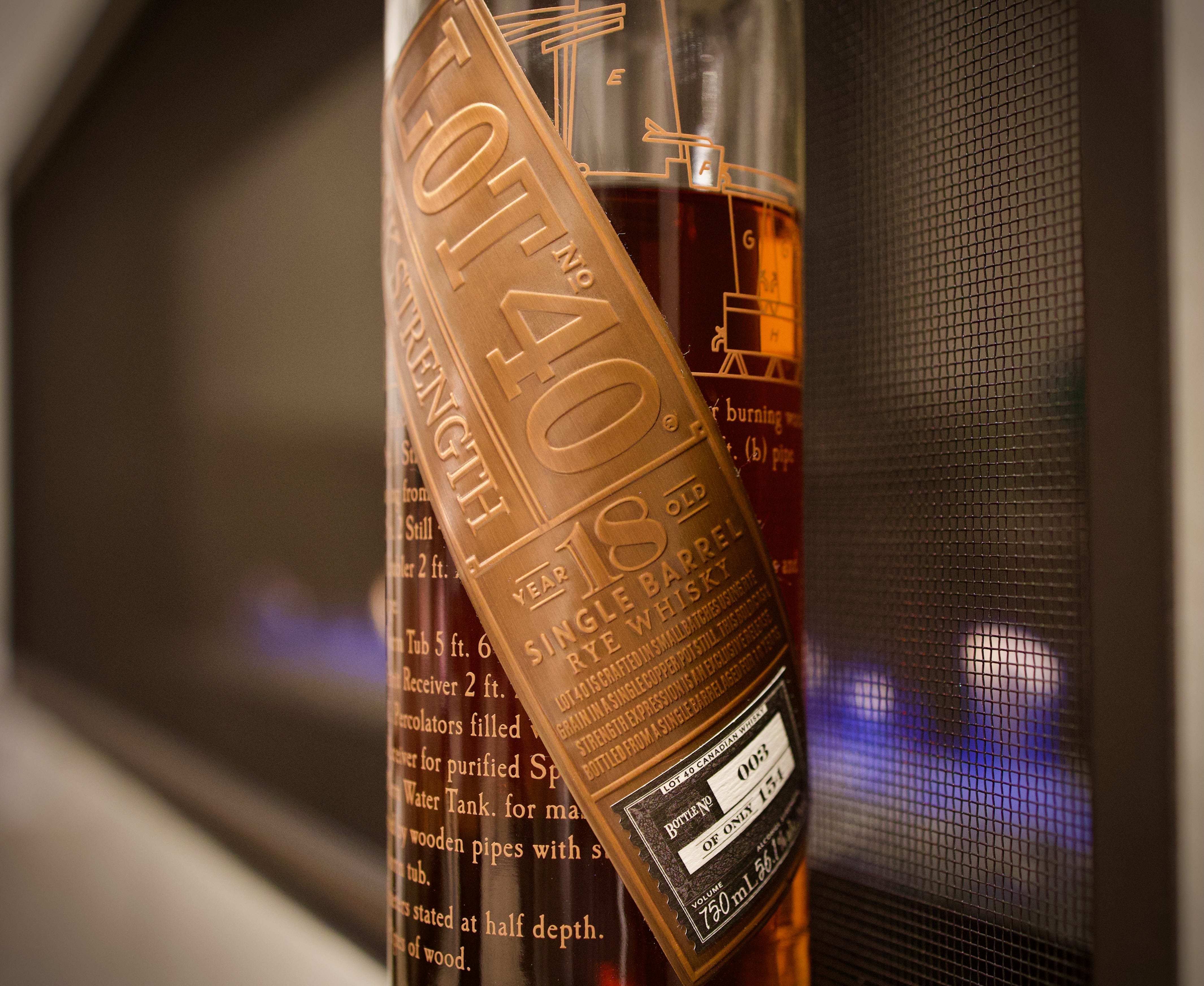 Lot 40 18 Year Old Cask Strength - by Mark Bylok