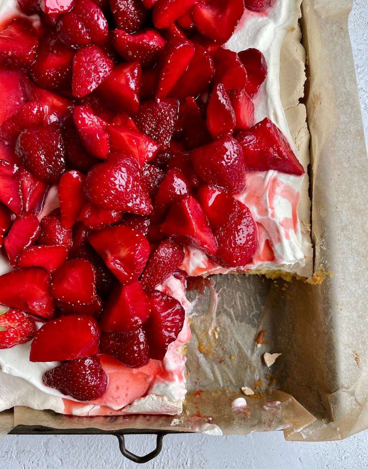 Strawberry Brita Cake - by Susan Spungen - Susanality