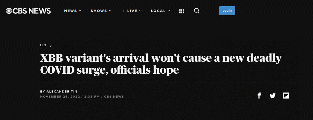 The XBB.1.5 Variant Is The Next Big COVID Thing