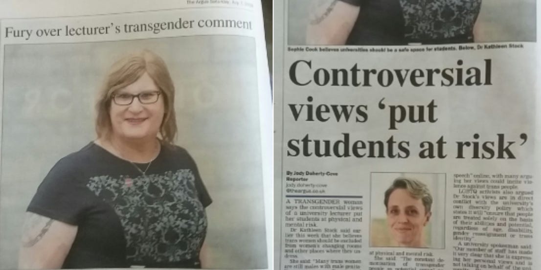 Sophie Cook, The CPS & 'Speaking Out' - by JL