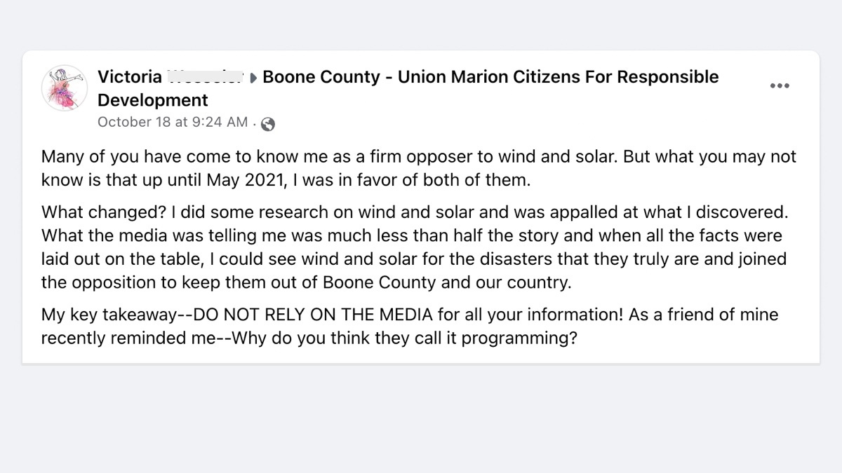 I Joined 40 Clean Energy Opposition Groups on Facebook. Here's What I ...