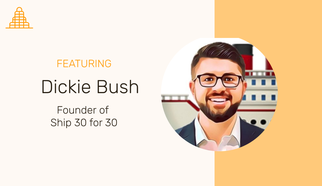 How Dickie Bush gained 40,000 followers in less than six months