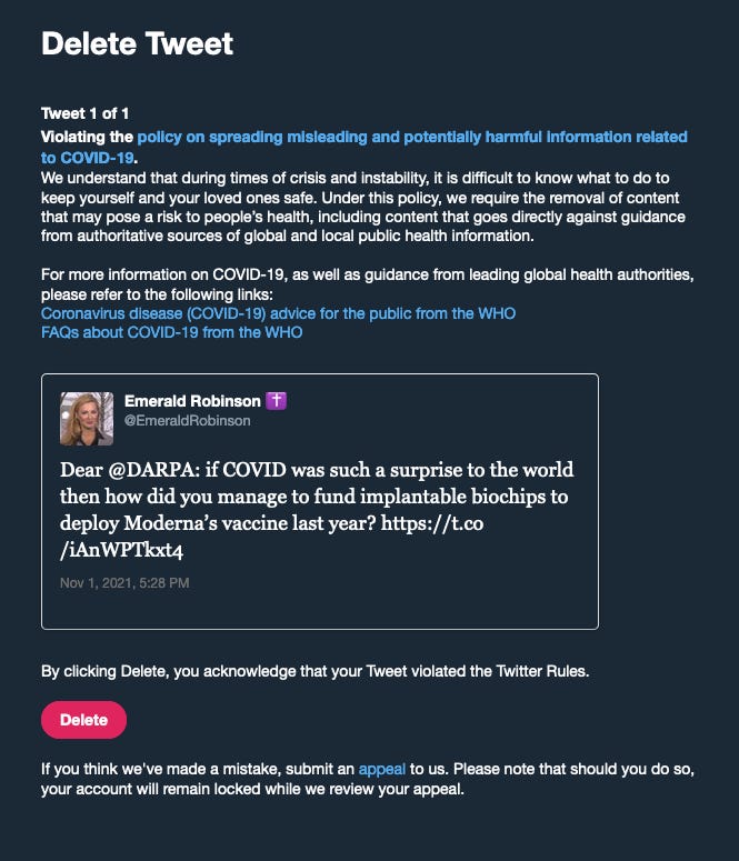 Classic Takes: Why Twitter Banned Me