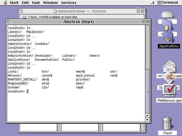 Hands on with 1998's Rhapsody DR2 (the precursor to MacOS X)