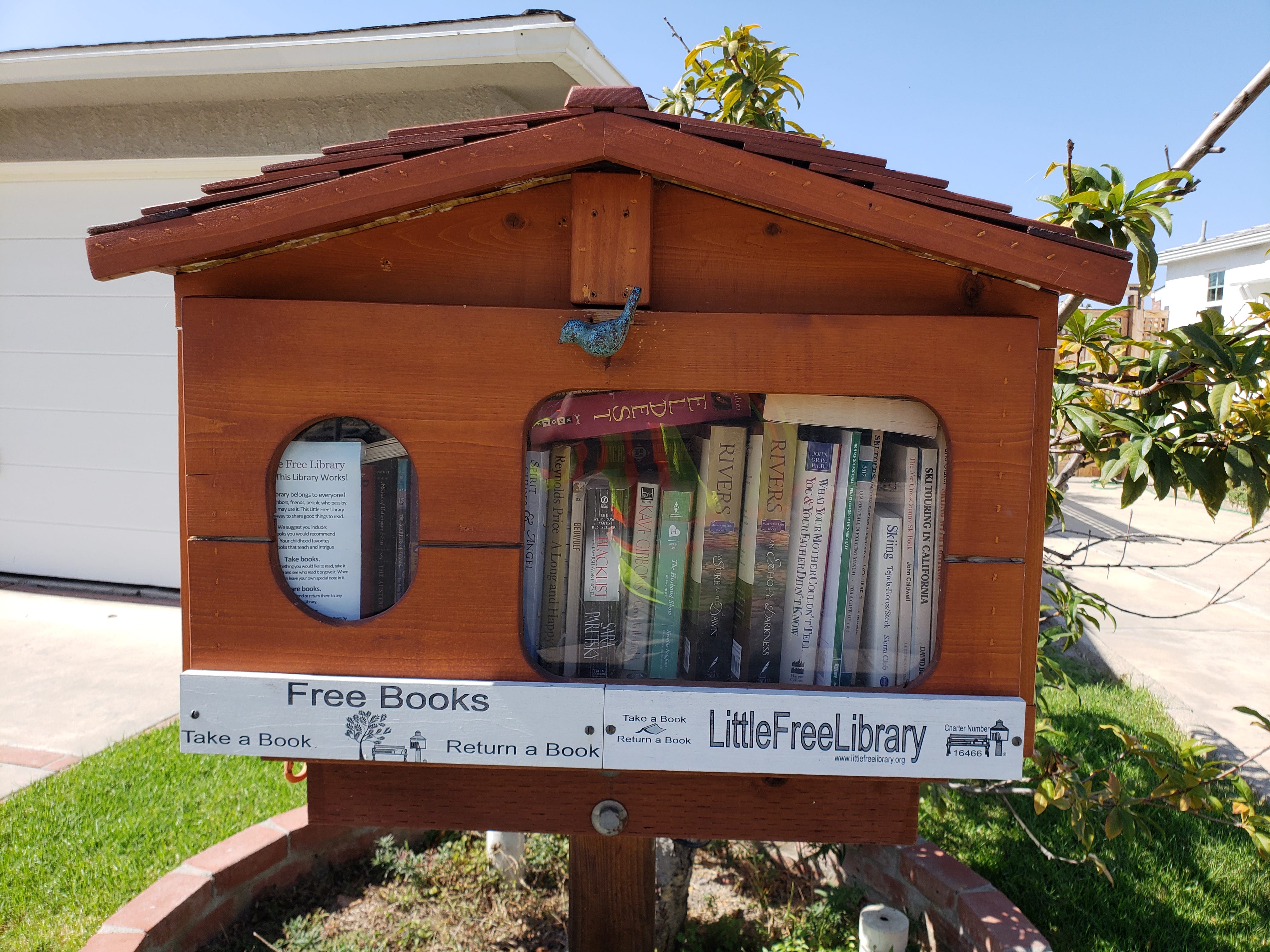 Lessons on community from our local Free Little Library