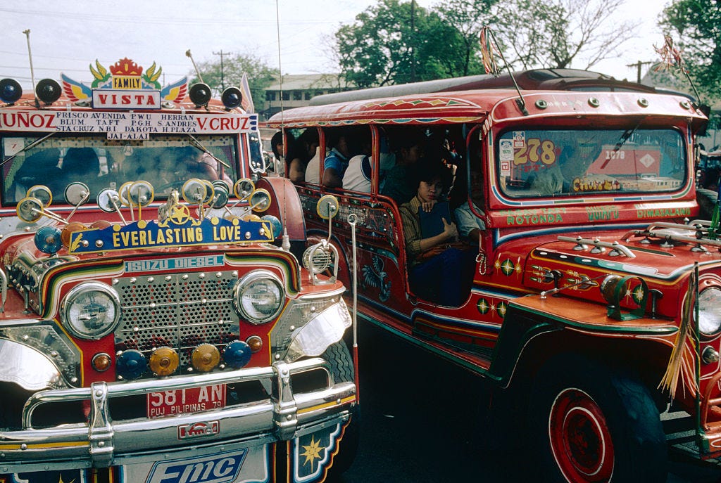What to Read: Benjie de la Peña is appreciating informal transportation