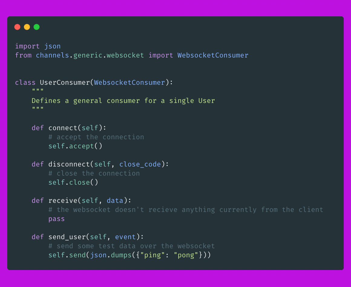 Setup WebSockets on a Django project - by deepansh mathur