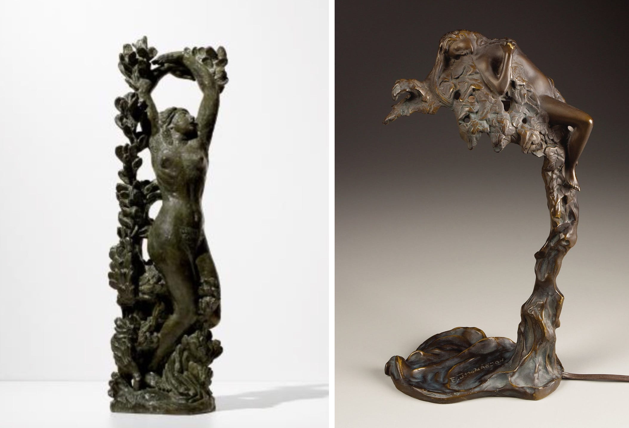 The Metamorphosis of Daphne : on Méliodon’s and Gallé’s lamps.