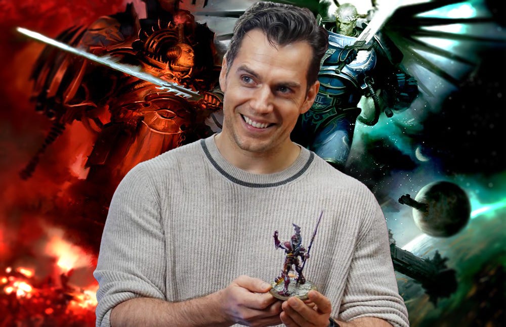 Henry Cavill, Warhammer Nerd - by Fabian A. Scherschel
