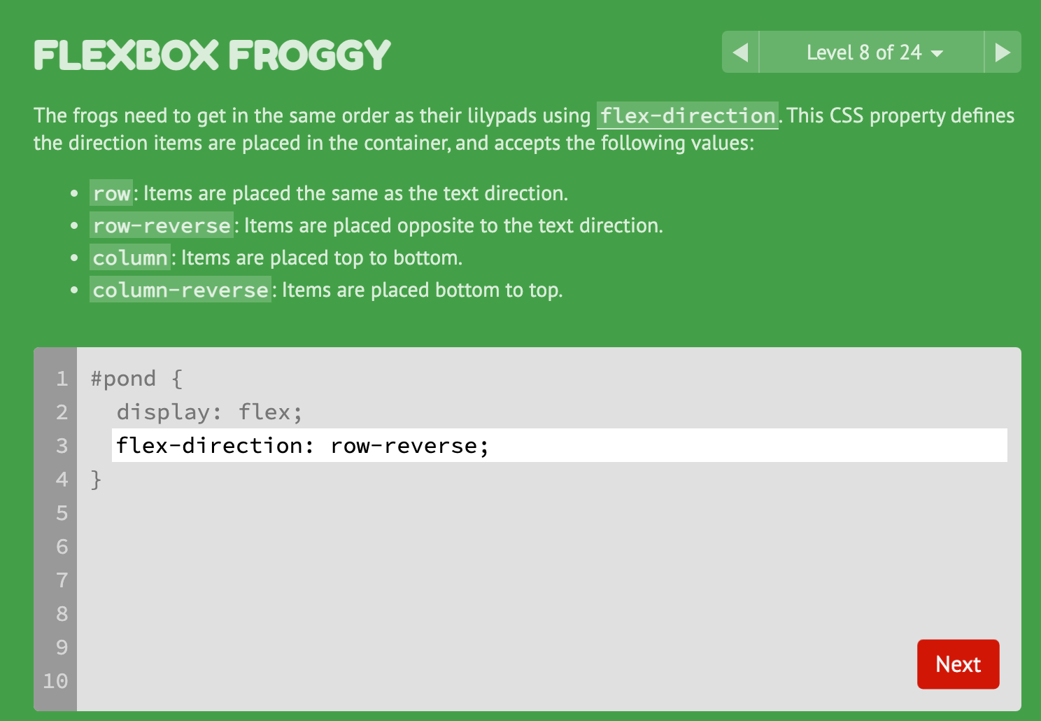 🐸 Flexbox Froggy is a horrible way to learn Flexbox 🐸