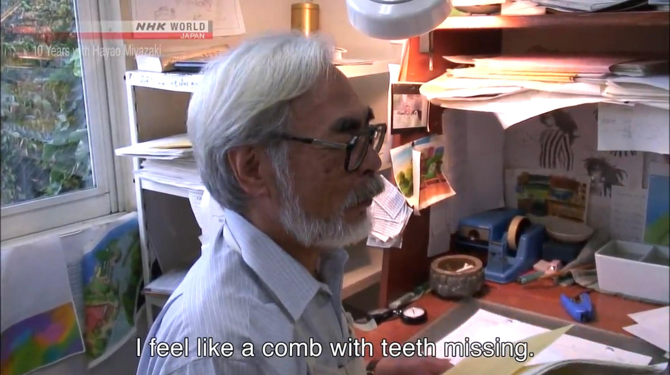 Hayao Miyazaki, creativity, and selfishness