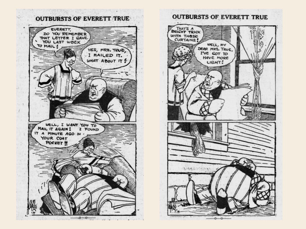 The Outbursts of Everett True (1905-27) - by Peter Pappas
