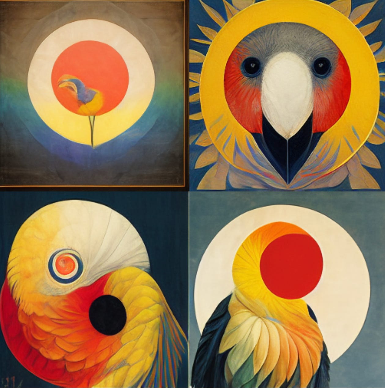 The Hilma Af Klint + Bird Edition - by Colin Nagy