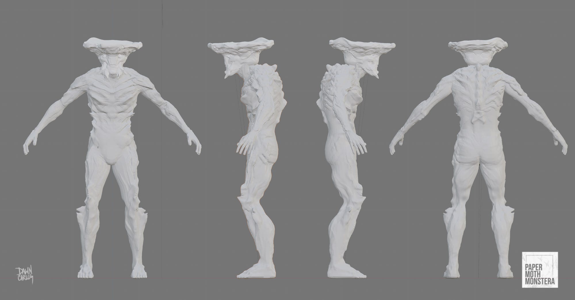 Of Glowing Golems and their sketches and explorations