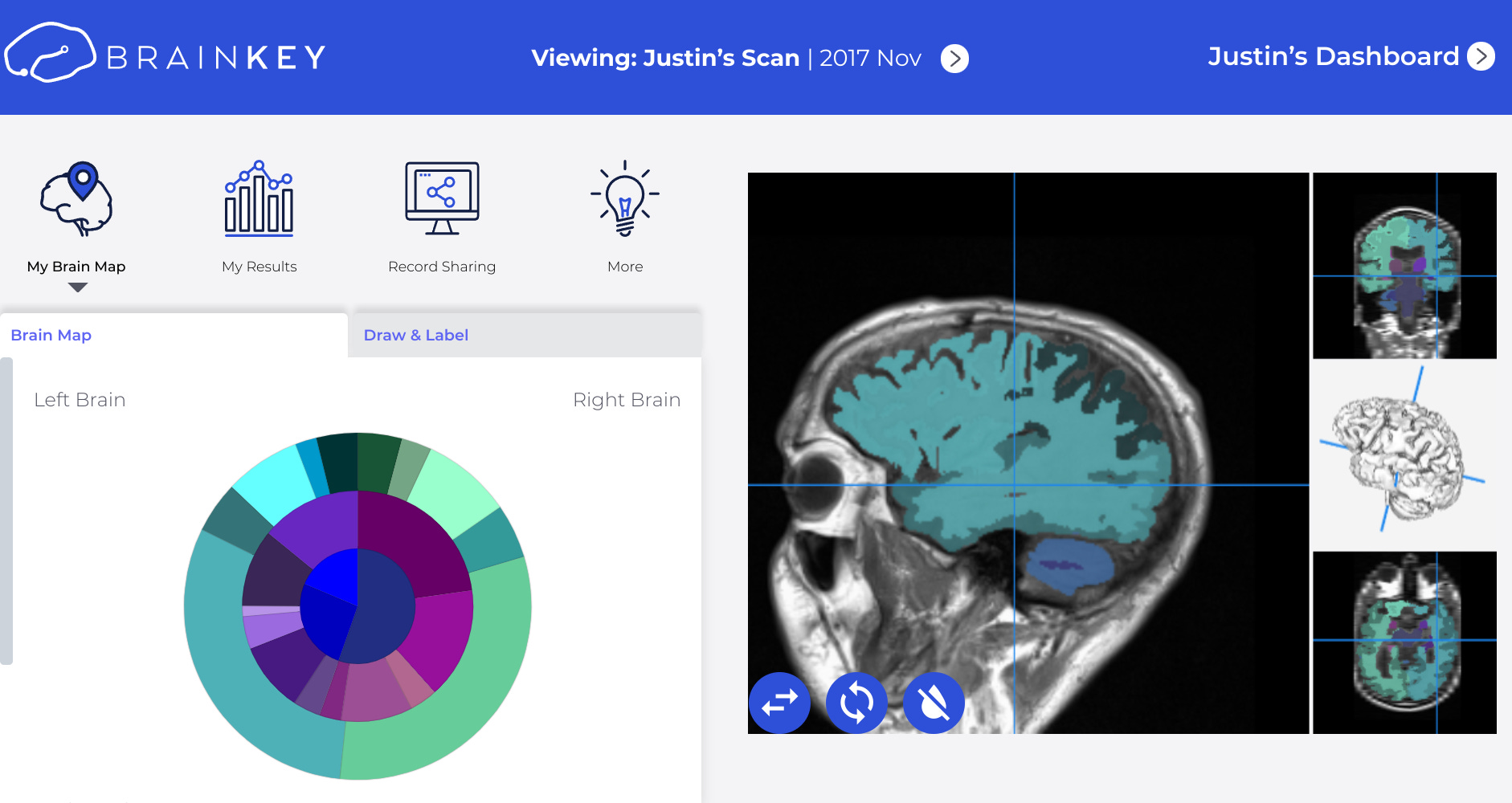 BrainKey.ai map - by Justin Freitag - Christians extremists