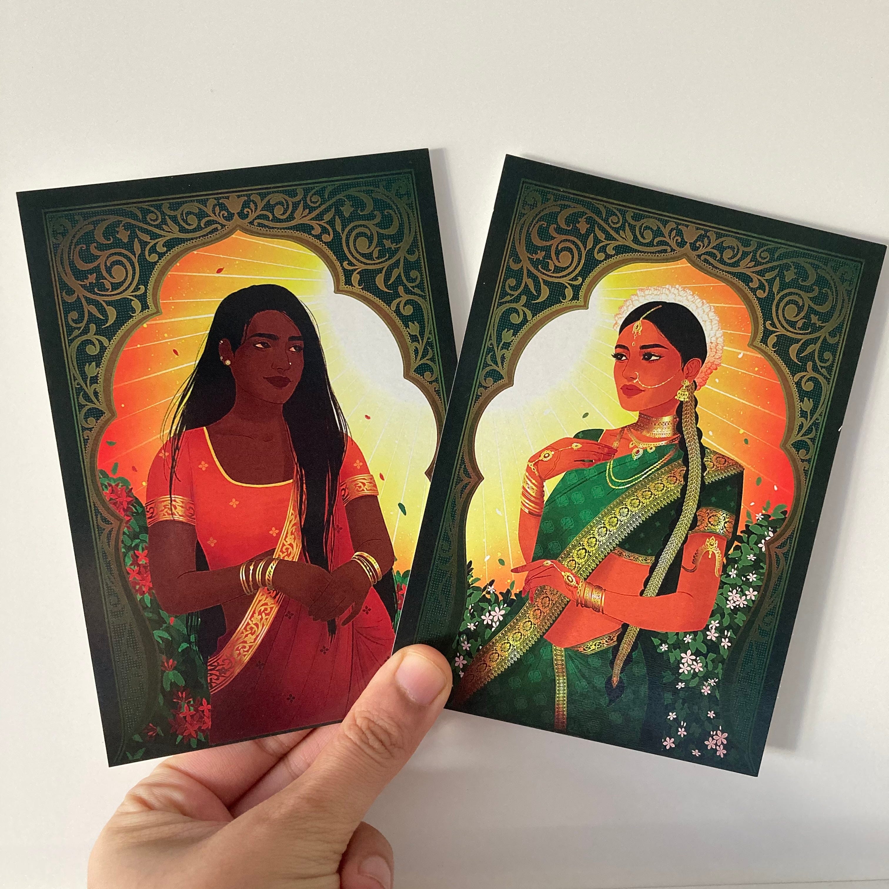 The Jasmine Throne character art (and a pre-order gift)