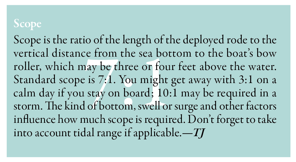 Small-Boat Anchoring Techniques - Small Craft Advisor