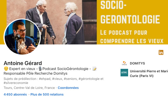 Expert en vieux ?! - by Antoine - SocioGérontologie