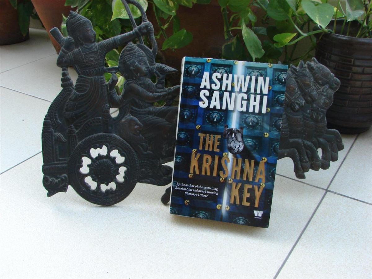 Book of the week - The Krishna Key - by Thybookbox