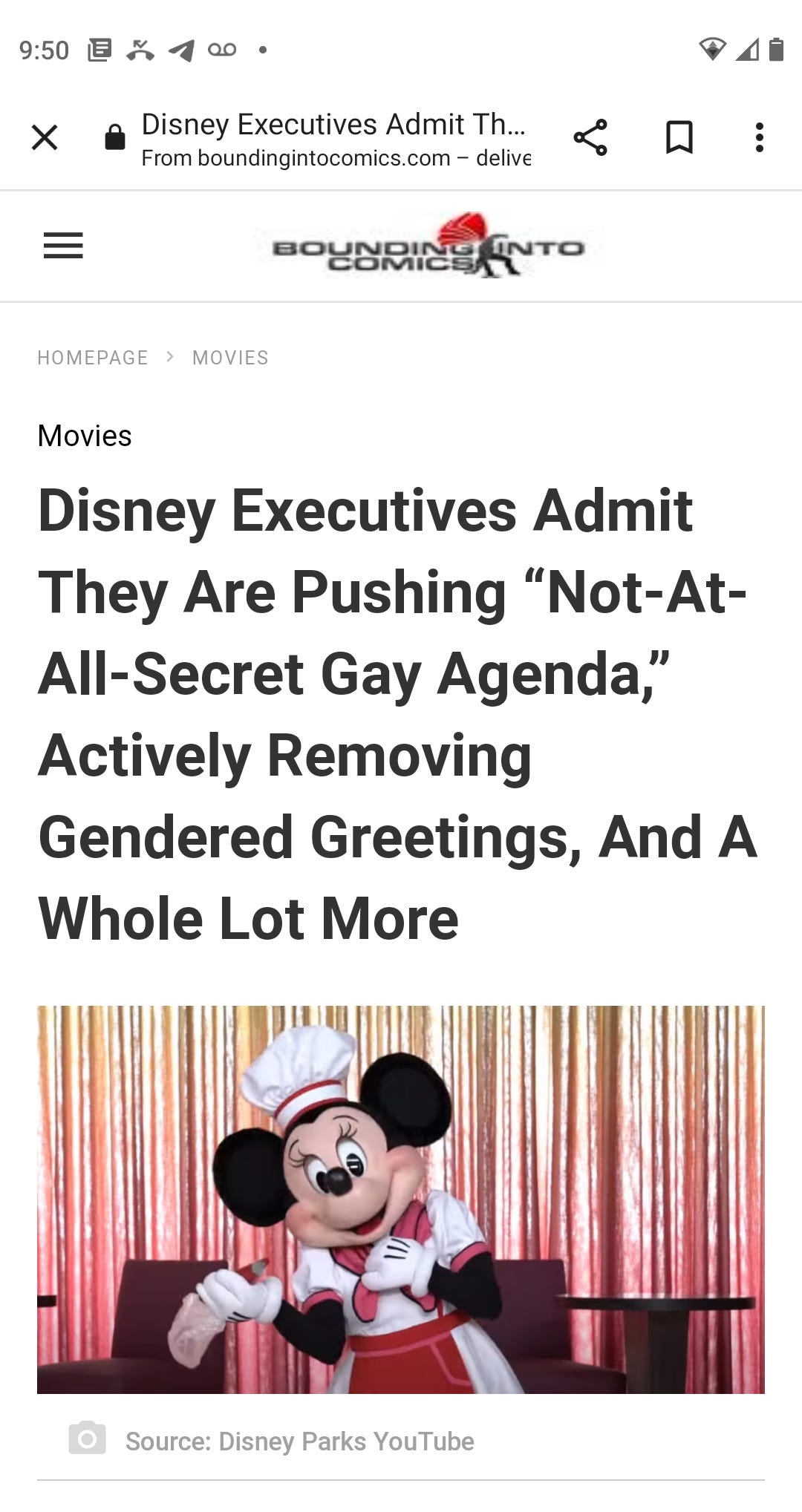 Grooming or not Grooming? - a Disney game.