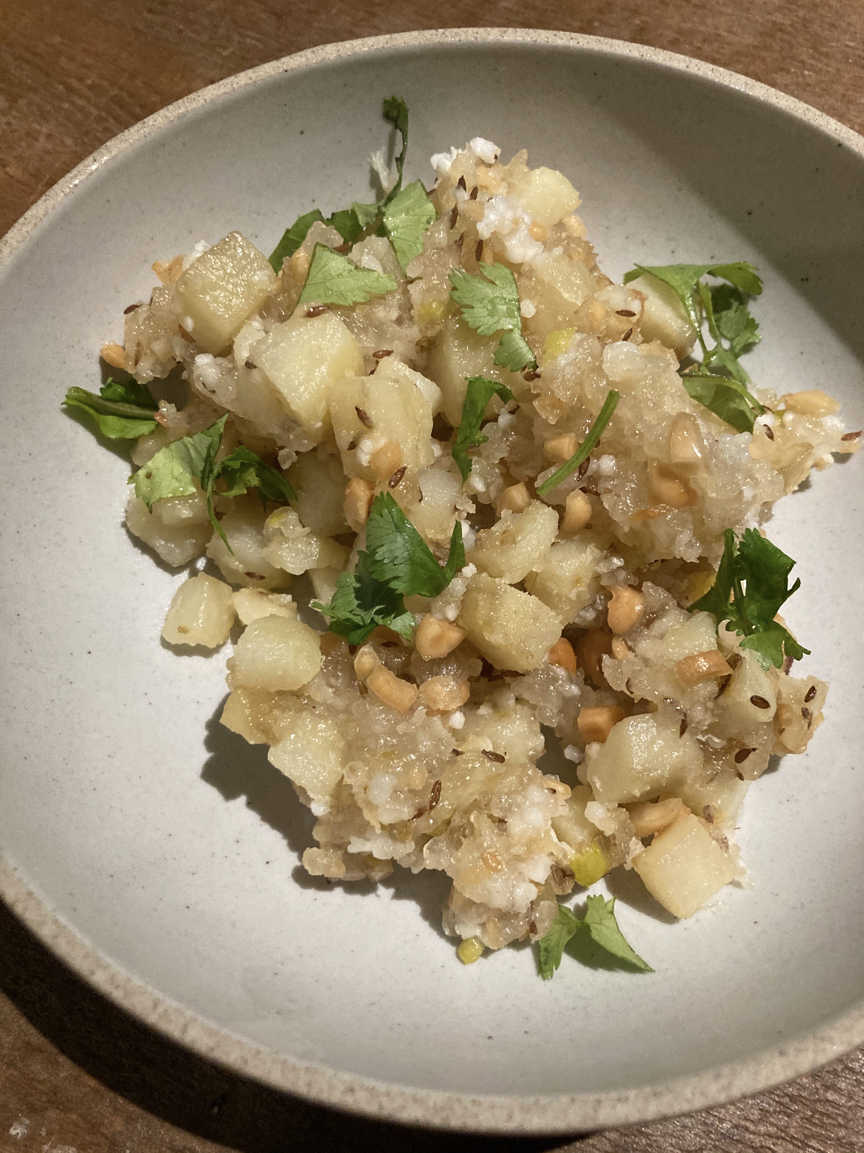 Tapioca, potatoes, peanuts, and the dishes we cook by feel.