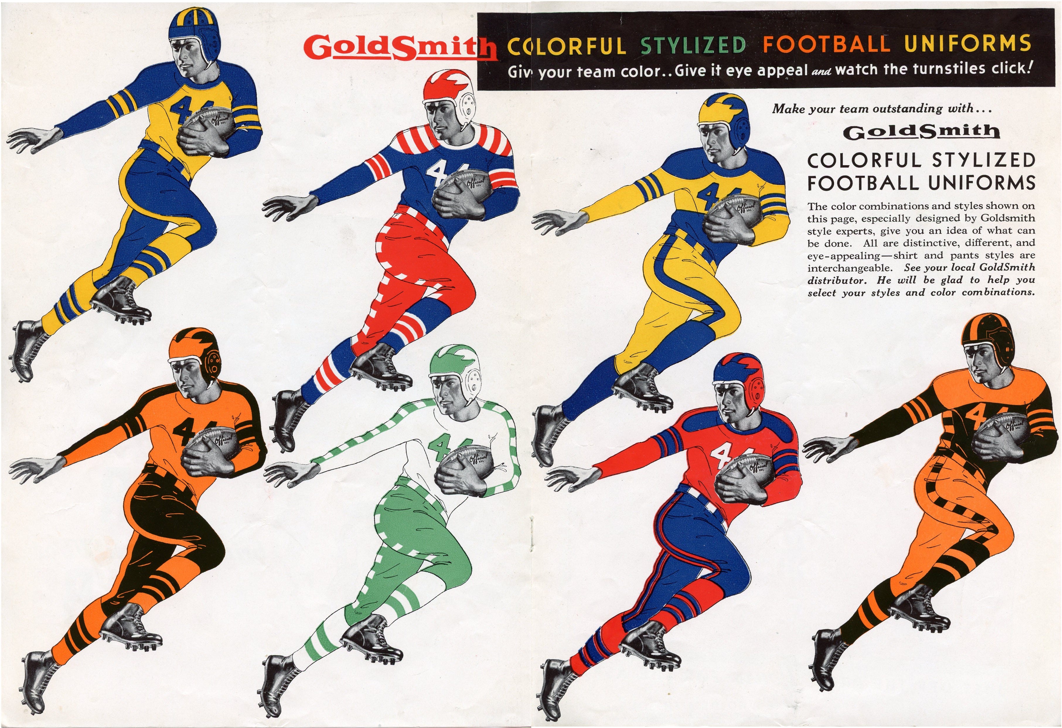 The 1930s and Football’s Ugliest Uniforms