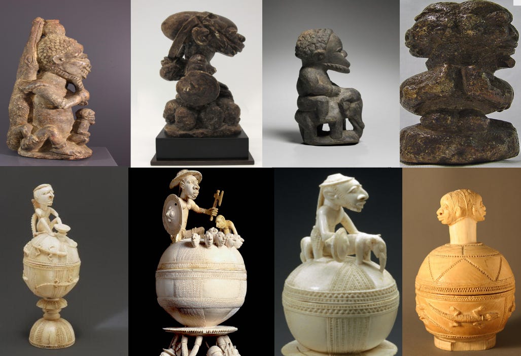 The Art of early Atlantic contacts: Sapi ivory artists and Portuguese ...