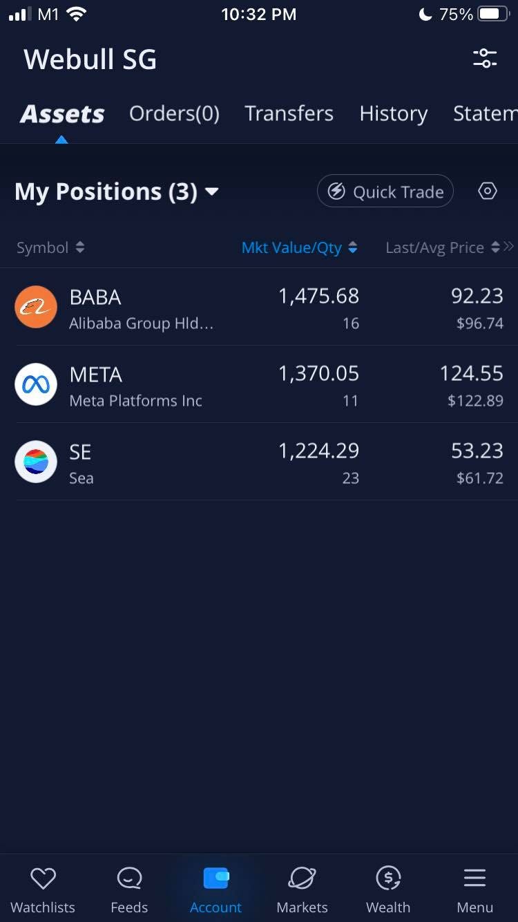 Portfolio Update January - by Master Leong