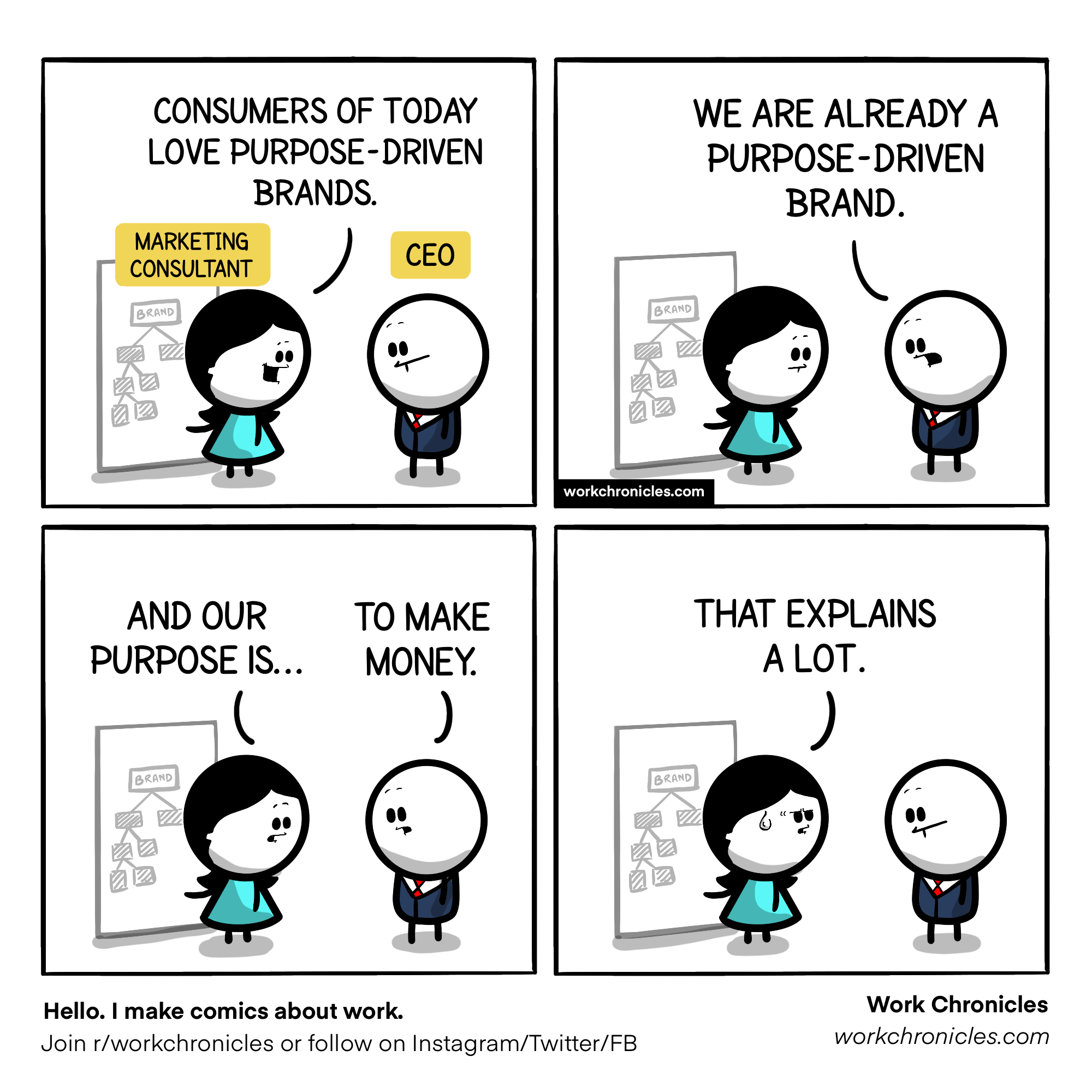 (comic) Purpose Driven - Work Chronicles
