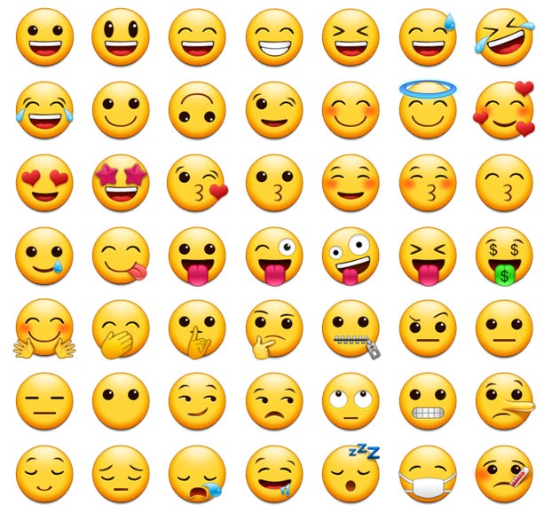 Samsung emojis - Histronian Conciousness
