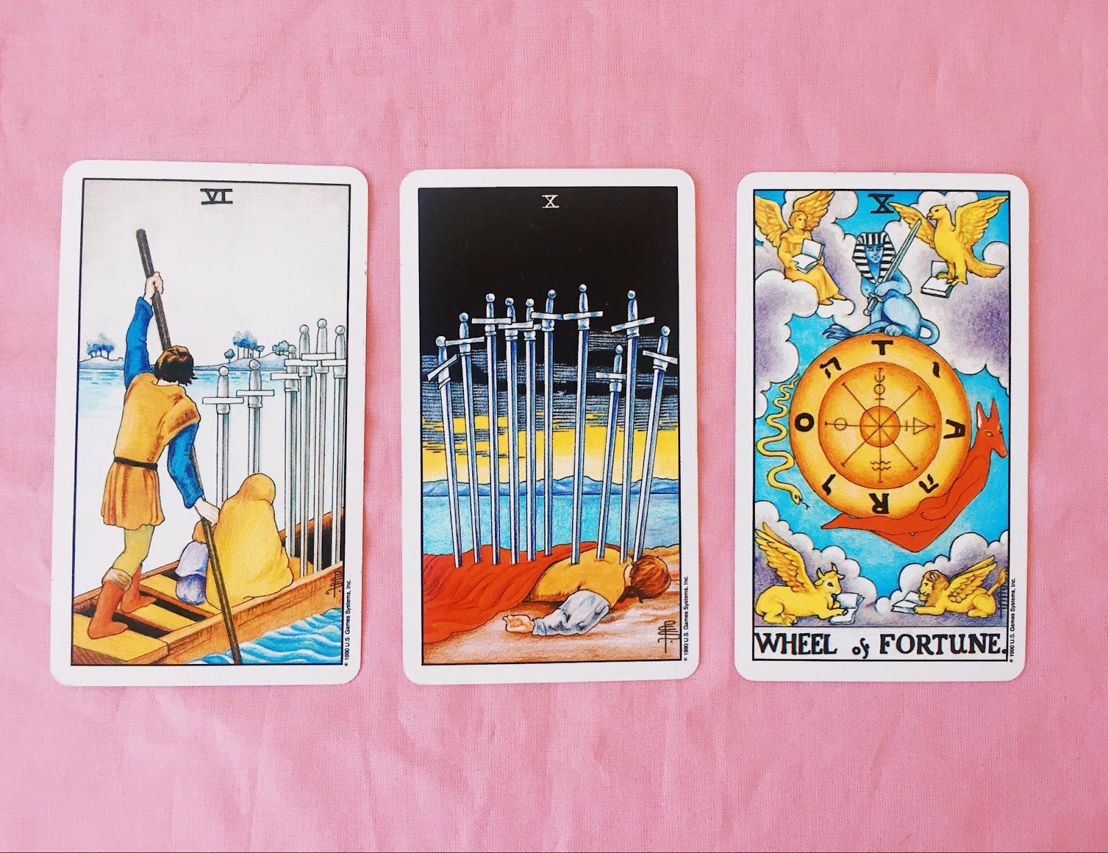 Fortune, good night, smile once more; turn thy wheel!