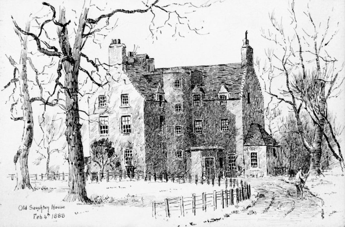 Old Saughton House - by Scott J. Watson - Insperata Floruit