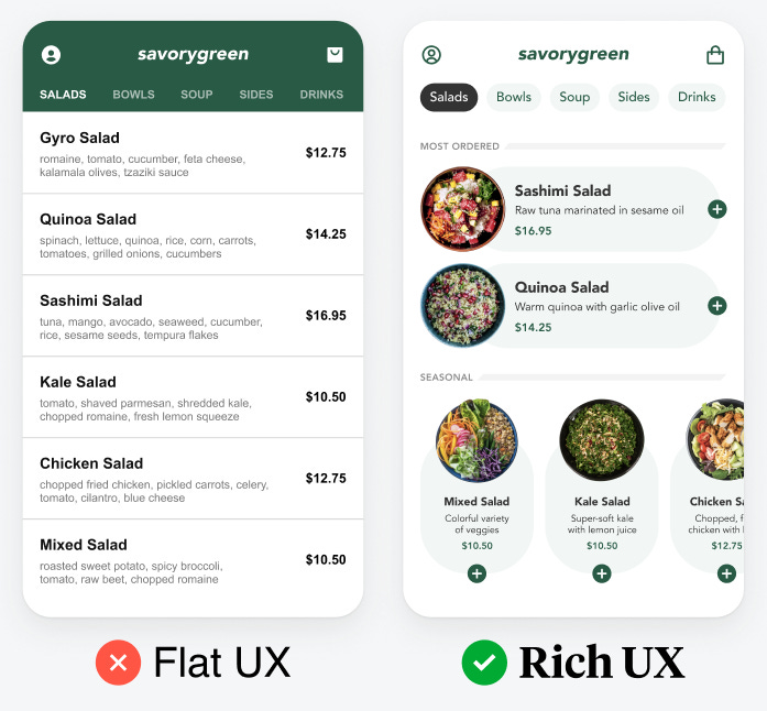 How to Design Beyond Default UI Patterns for a Rich UX