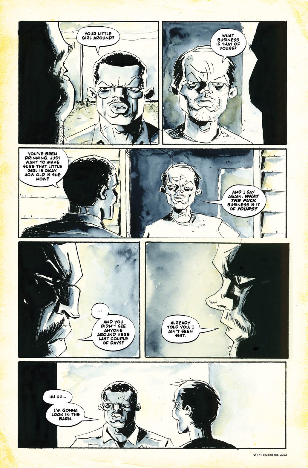 FISHFLIES 3-3 - by Jeff Lemire - Tales From the Farm