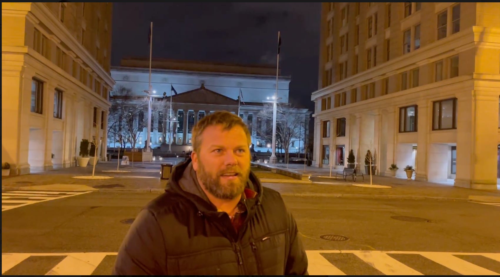 The QAnon Grifter Pretending DC is a Ghost Town