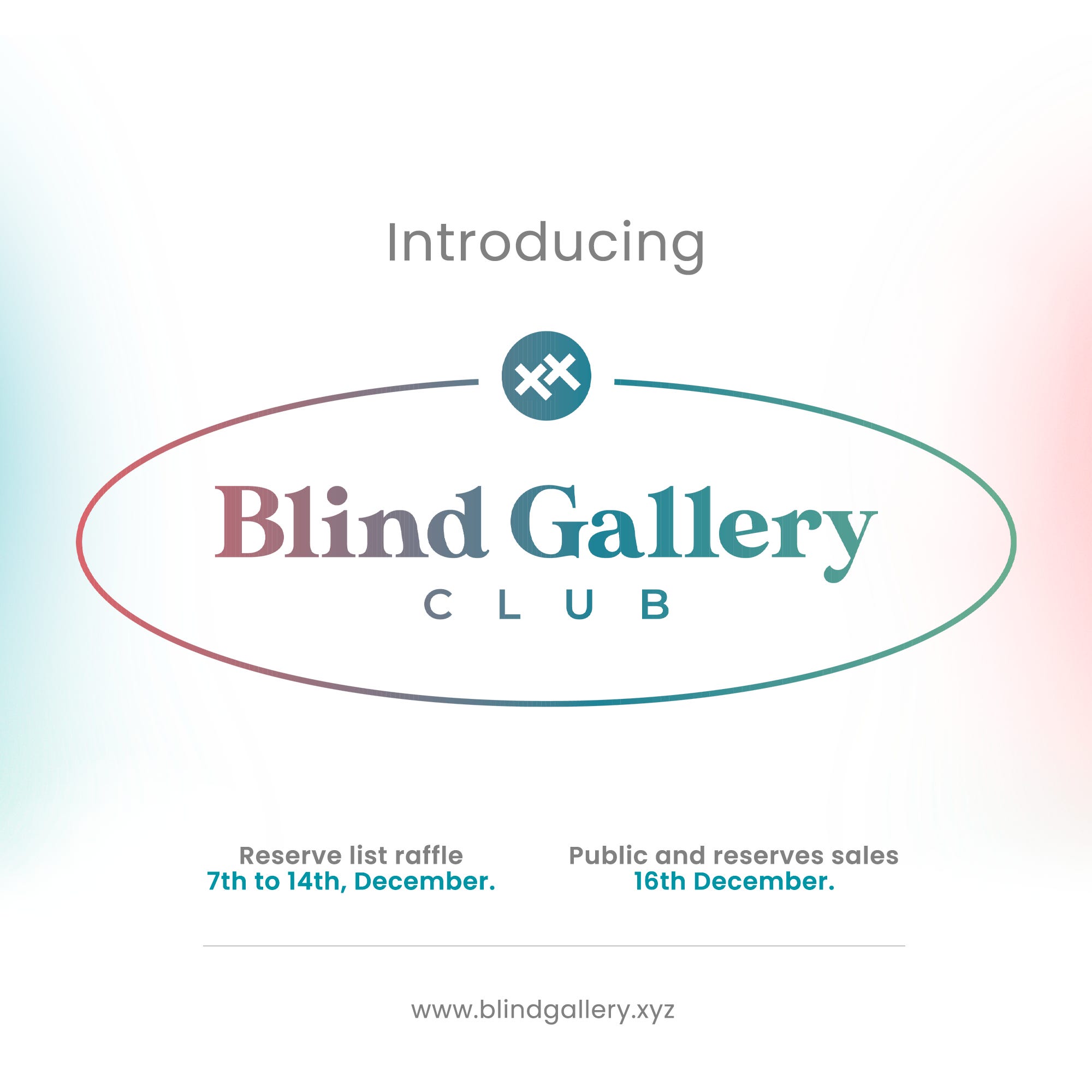 👁 Introducing the Blind Gallery Club! - Kaloh’s Newsletter