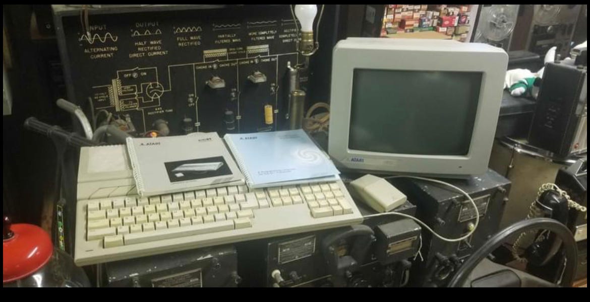Finding an Atari 1040ST - by Paul Lefebvre