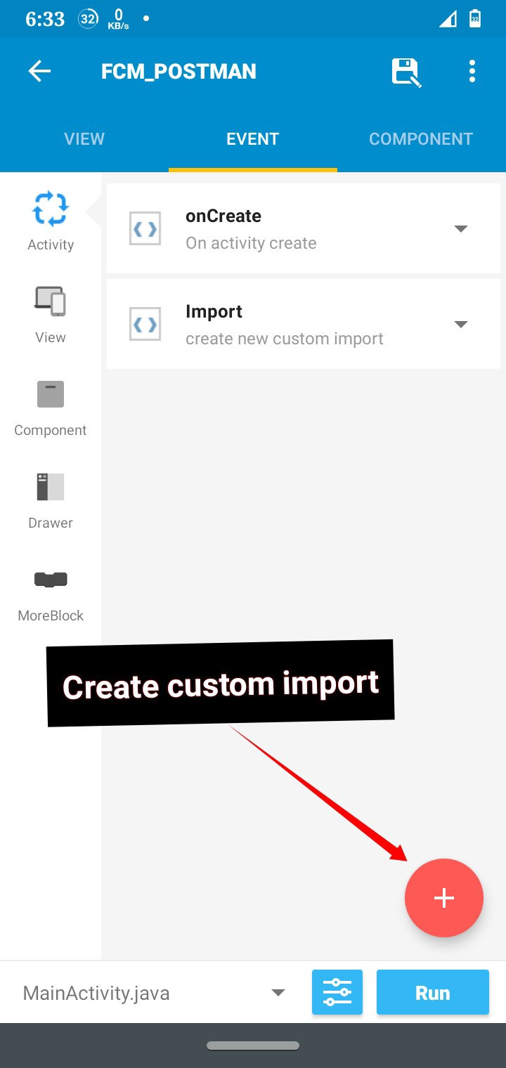 Android Push Notifications in Sketchware with FCM (Firebase Cloud Messaging)
