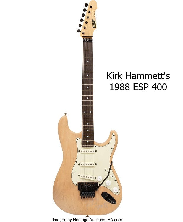 Kirk Got His Guitar - ESP 400 Series – Guitar Gavel