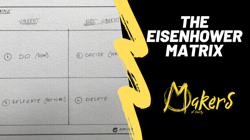 (001) Productivity: The Eisenhower matrix