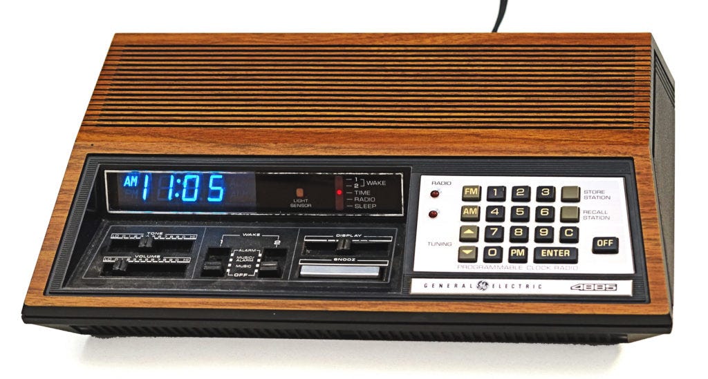 Waking Up to the Joy of Clock Radios