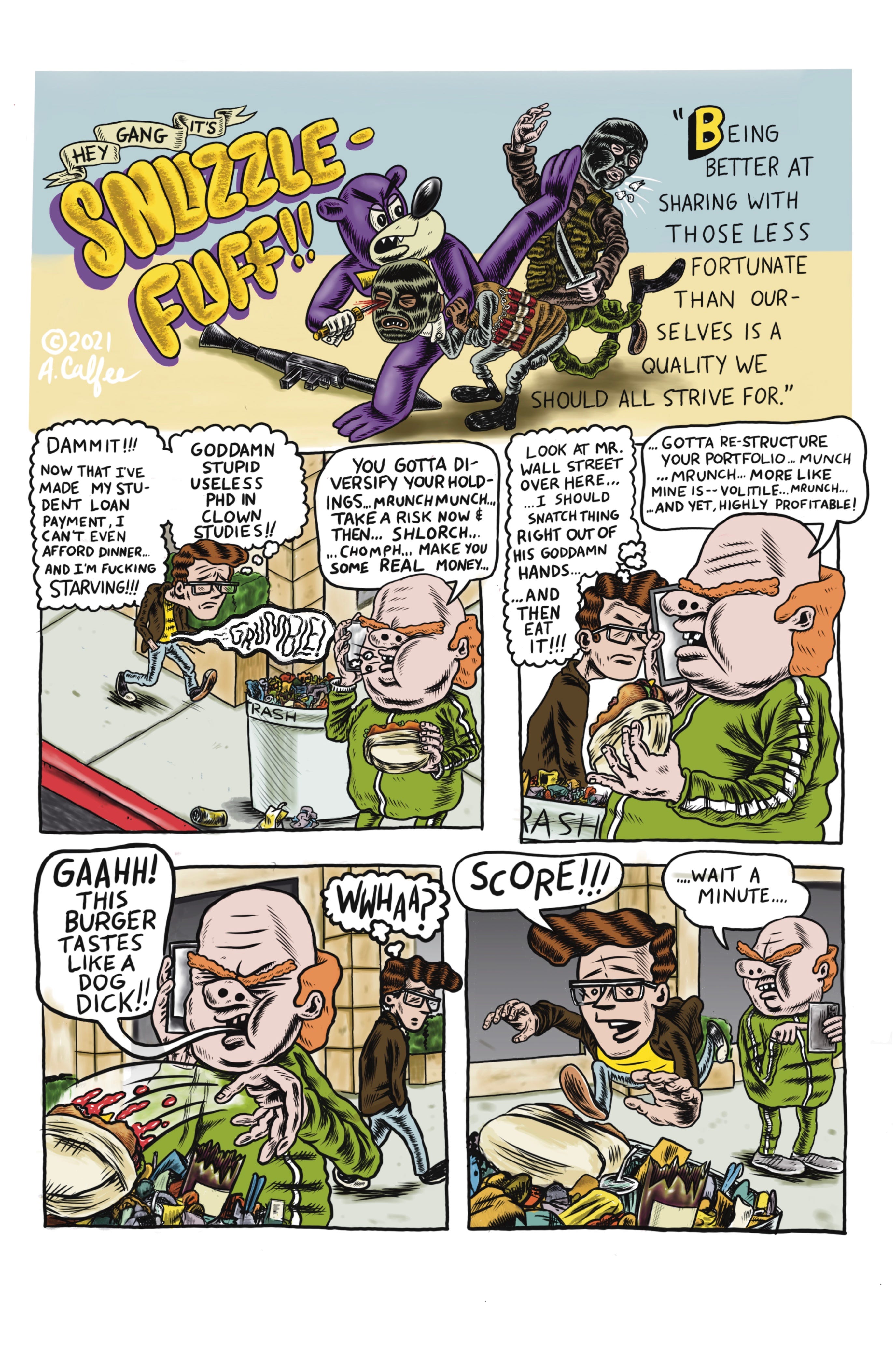 Space Fart — The Comic Book - by Aric Calfee - Space Fart