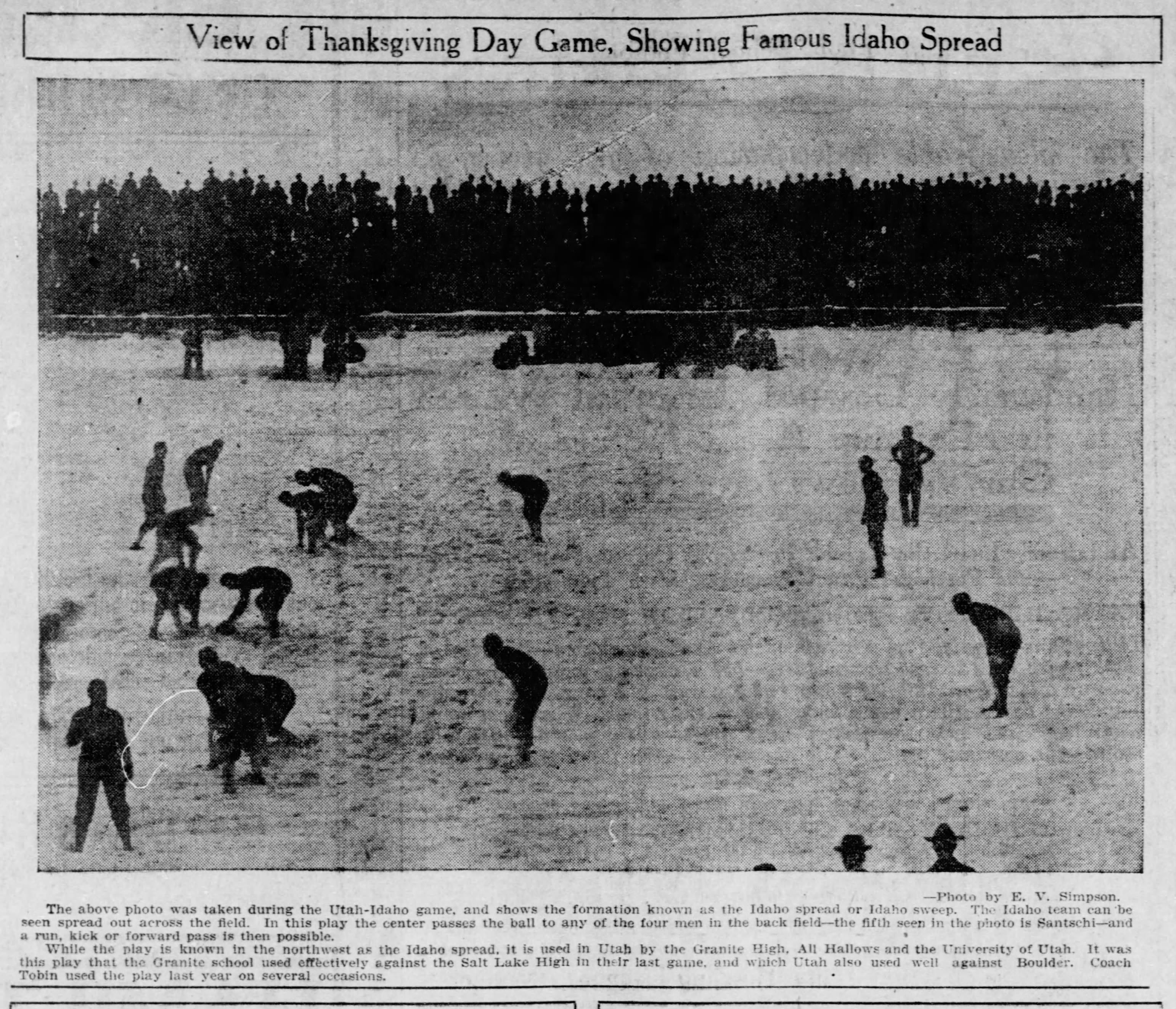 Today's Tidbit... Idaho's Spread Formation of 1908