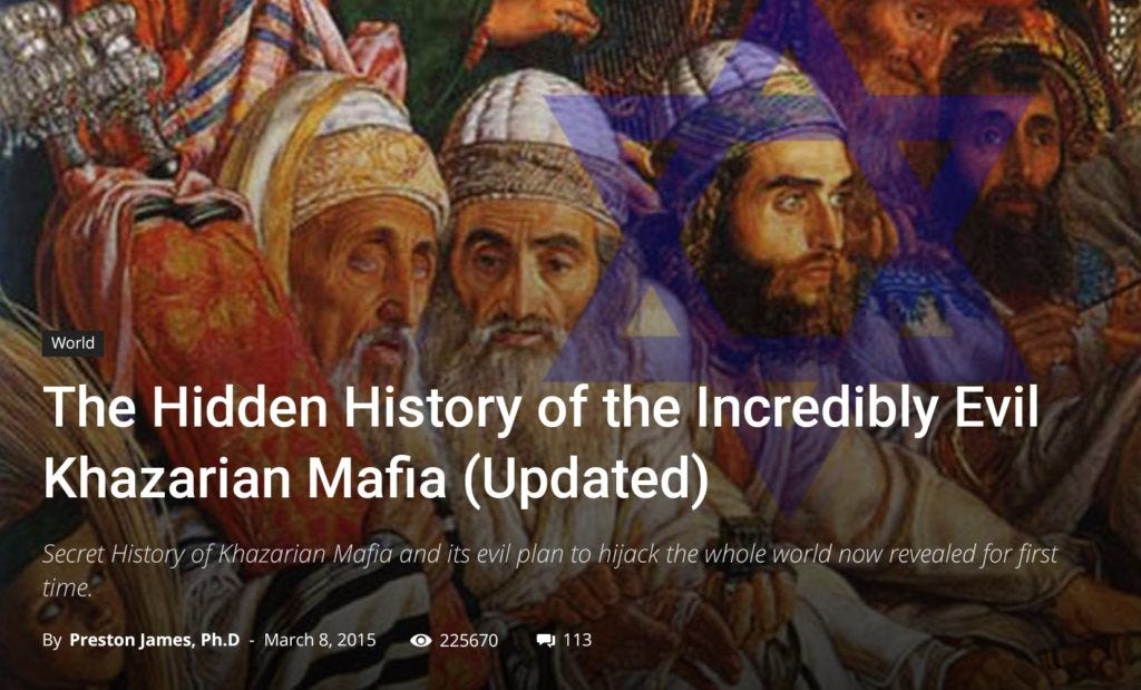 An in-depth look at the Khazarian Mafia (the folks who run Wall Street ...