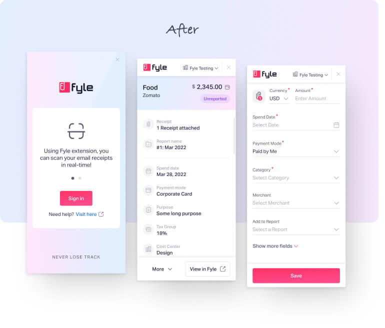 Redesigning the Fyle Chrome Extension - by Hariharan V
