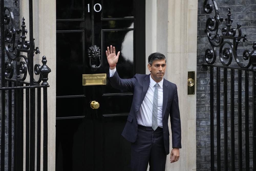 Rishi Sunak becomes the UK’s first prime minister of color and the ...
