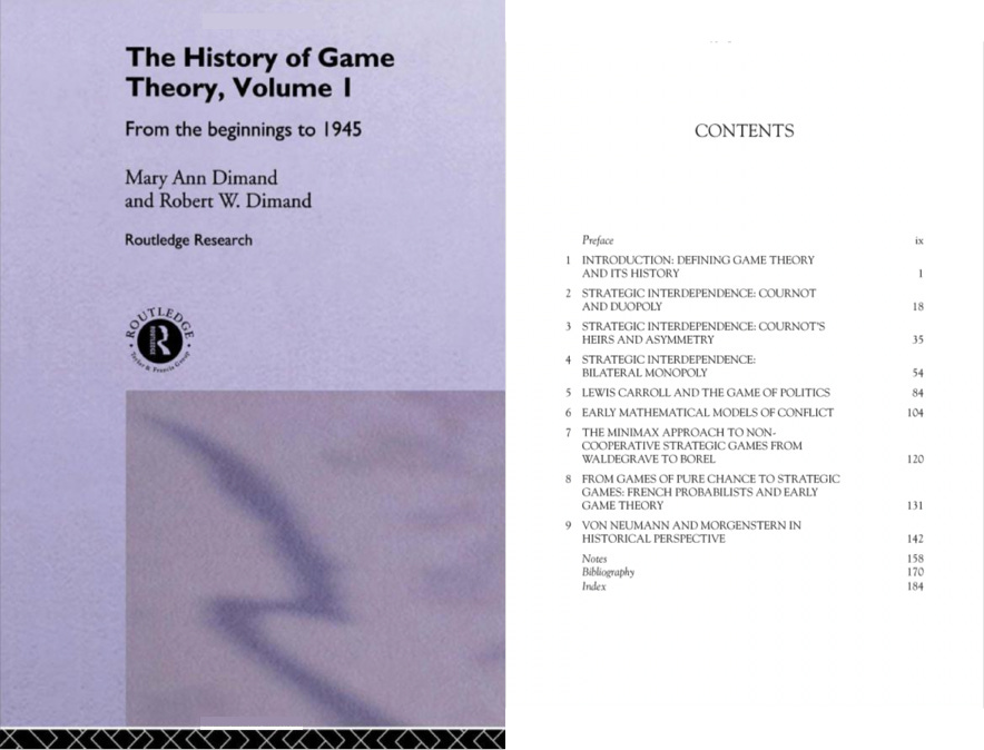 The Best Books on: The History of Game Theory