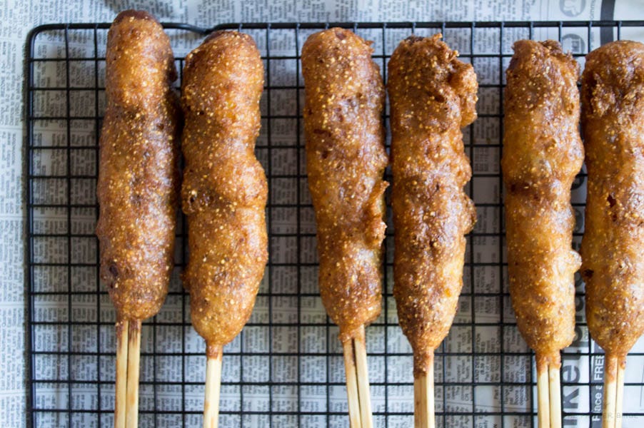 Corn Dogs! - by Reba Toloday - reba cooks