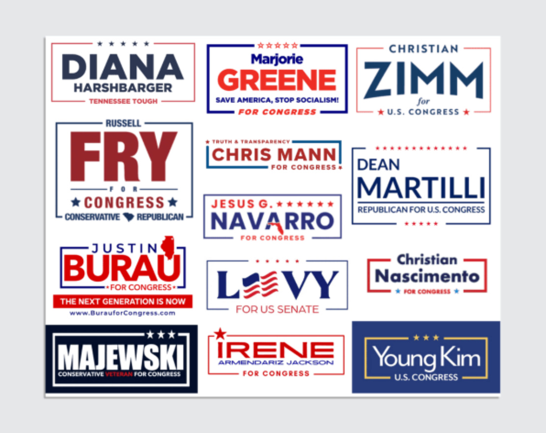 Campaign design takes cues from famous politicians, but it's changing